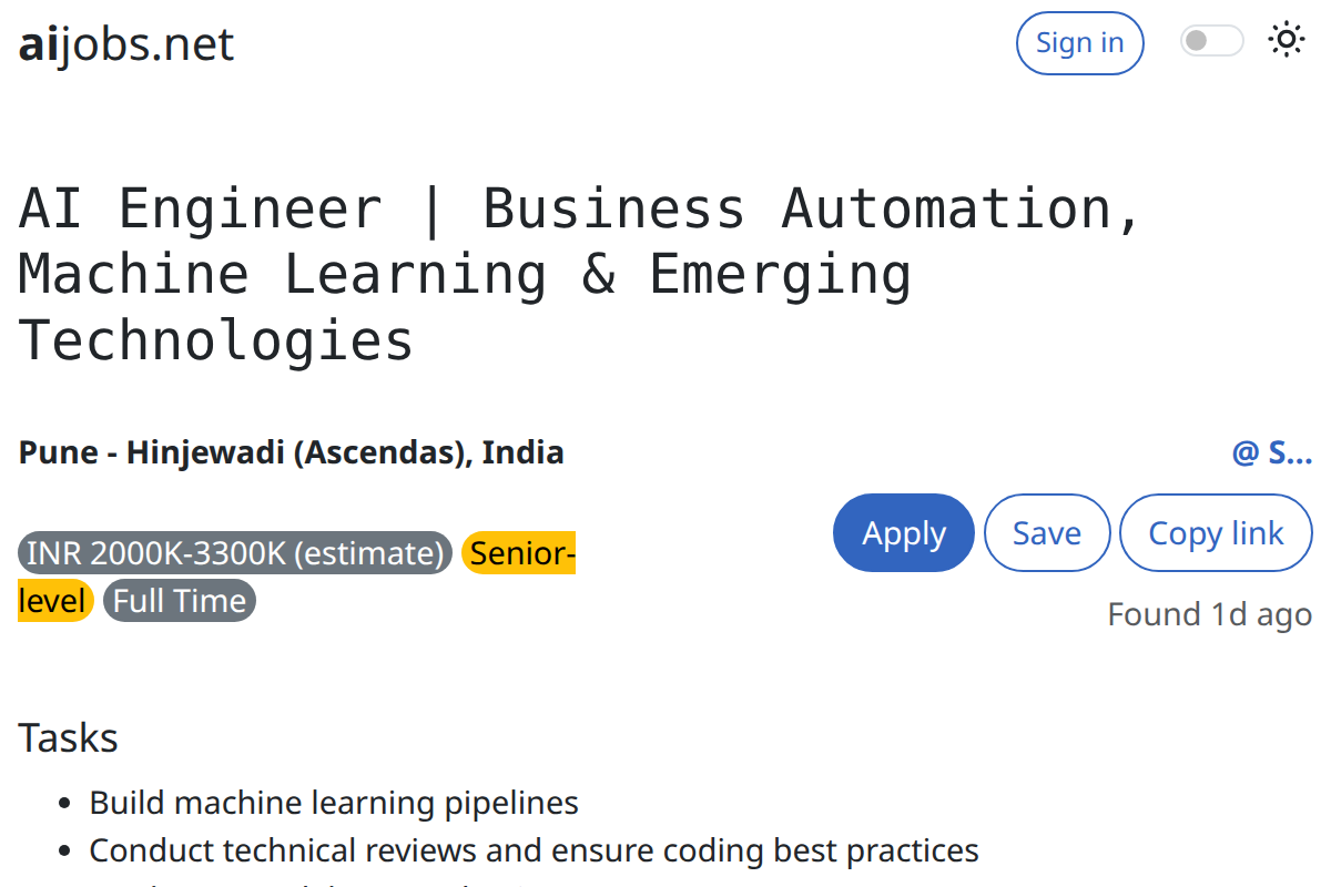 AI Engineer | Business Automation, Machine Learning & Emerging ...