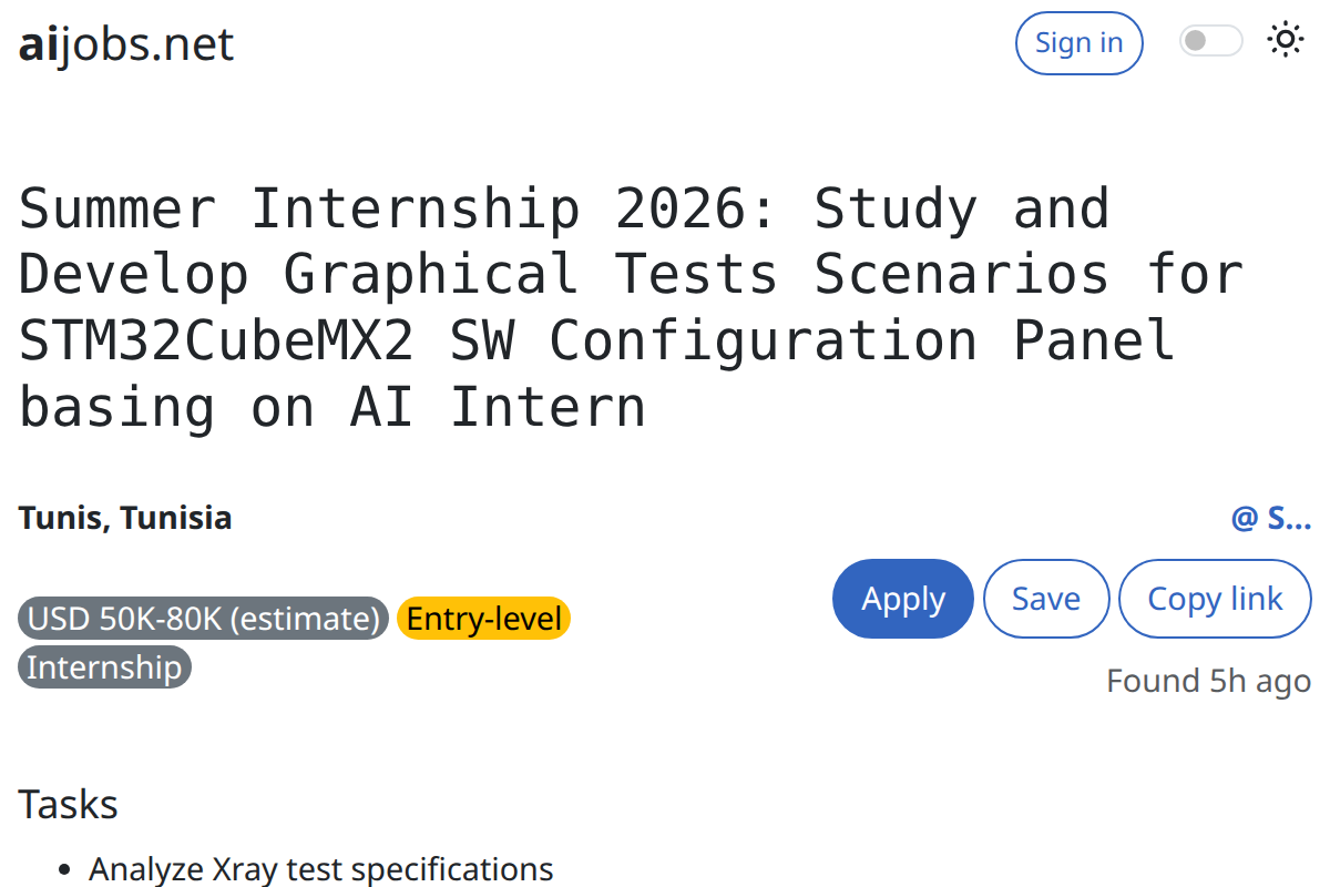 Summer Internship 2026: Study and Develop Graphical Tests Scenarios for ...