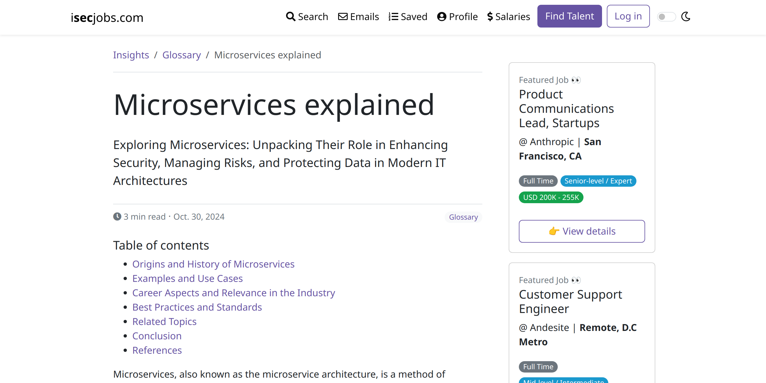 Microservices explained | isecjobs.com Microservices explained | isecjobs.com
